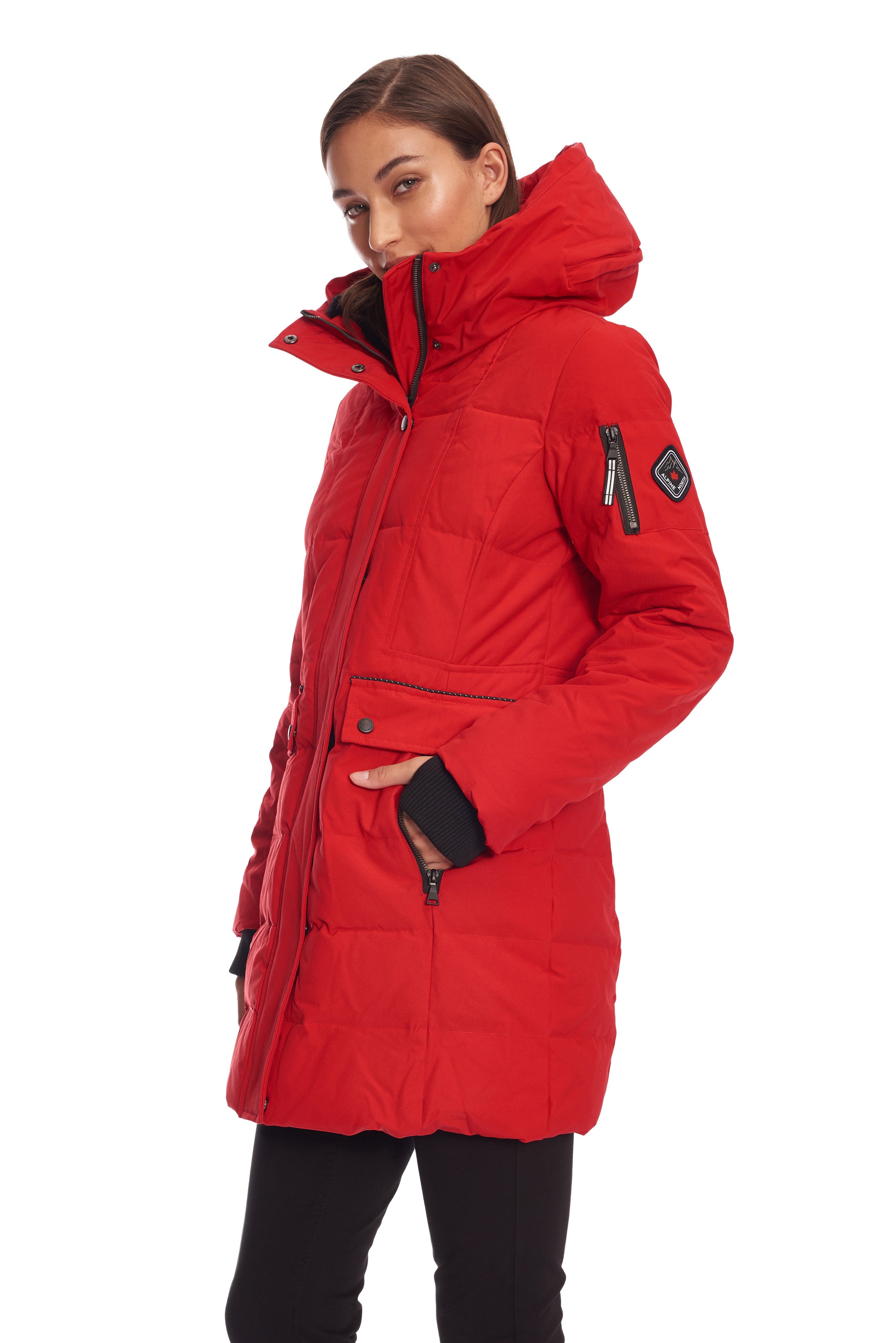 KOOTNEY | WOMEN'S VEGAN DOWN (RECYCLED) MID-LENGTH PARKA KOOTNEY | WOMEN'S VEGAN DOWN (RECYCLED) MID-LENGTH PARKA
